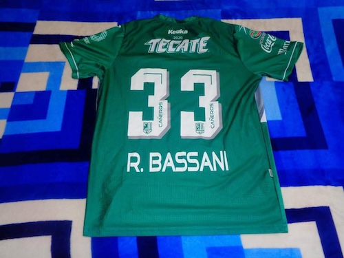 CLUB ZACATEPEC JERSEY MATCH WORN BASSANI - Tienda el 10 futbol