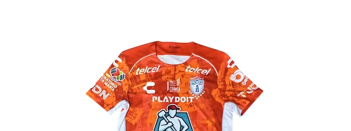 CLUB PACHUCA JERSEY MATCH WORN CABRAL - Tienda el 10 futbol